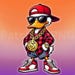 Cool Rapper Duck PNG | Hip-hop Duck Cartoon Character | Streetwear ...