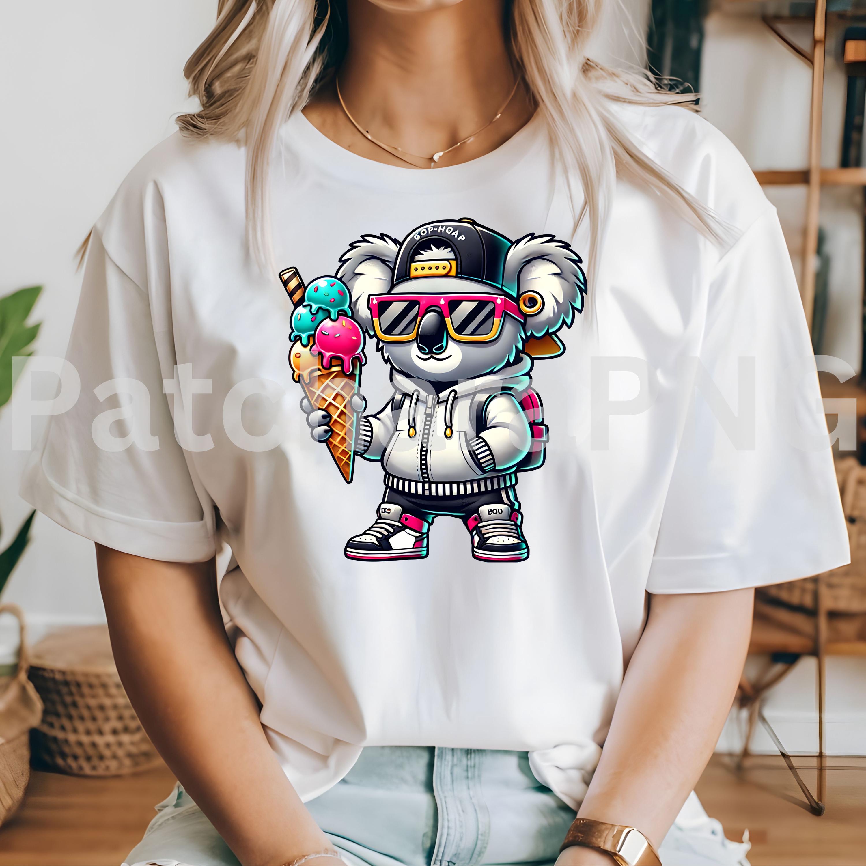 Koala Hip Hop PNG | Cool Dancing Koala Clipart | Urban Animal ...