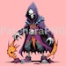 Sinister Necromancer Graffiti Art | Hooded Skull Reaper | Dark Urban ...