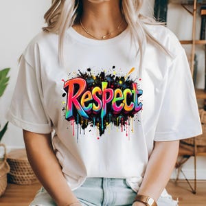 Respect Graffiti PNG | Street Art Sublimation Design | Urban Dripping ...