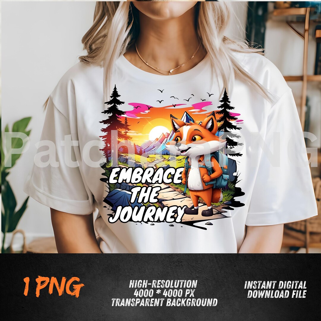 Adventure Fox PNG | Embrace the Journey Clipart | Cute Forest Animal ...