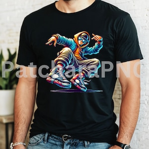 Graffiti Character Cartoon PNG | Hip-hop Teen Breakdancing Art | Street ...