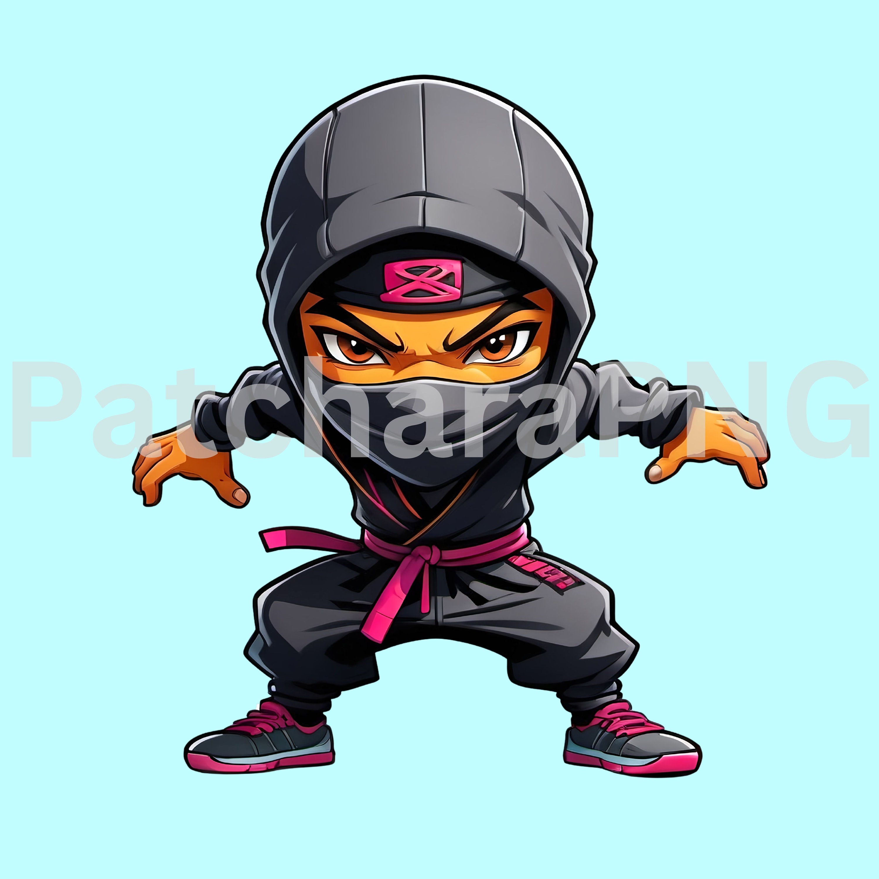 Graffiti Ninja PNG, Hip Hop Streetwear Ninja Clipart, Urban Hoodie Drip ...