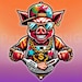 Swag Pig PNG | Cool Pig Clipart With Chains, Grillz, and Cap | Hip Hop ...