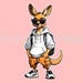 Hip-hop Kangaroo PNG | Cool Cartoon Animal Graphic | Urban Streetwear ...