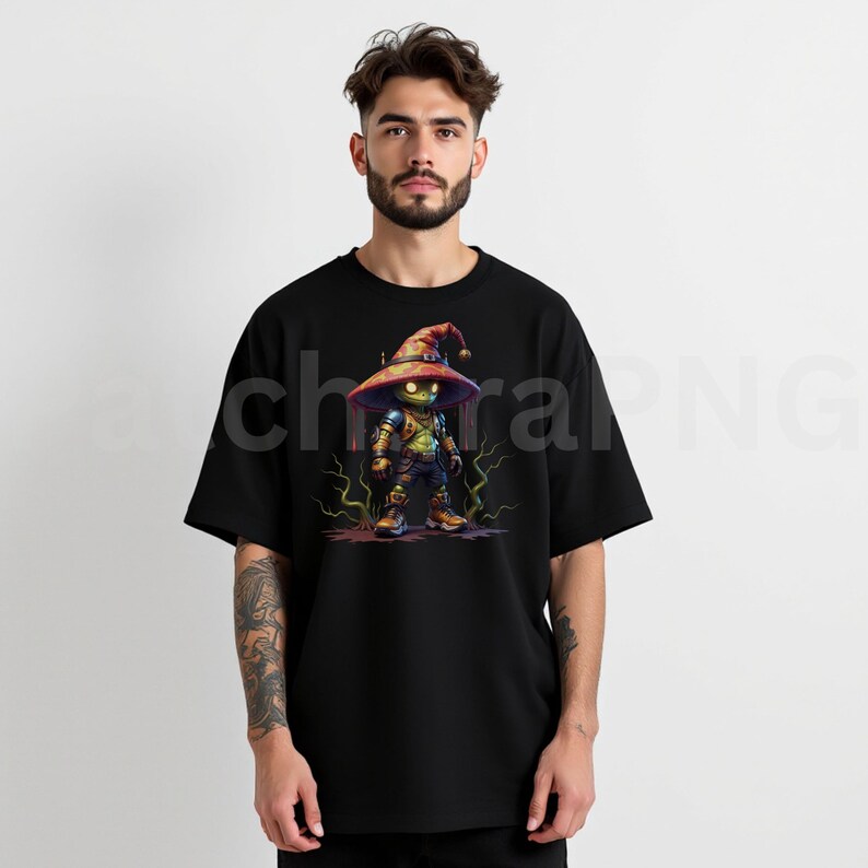 Urban Wizard PNG | Fantasy Wizard Clipart With Graffiti and Power ...