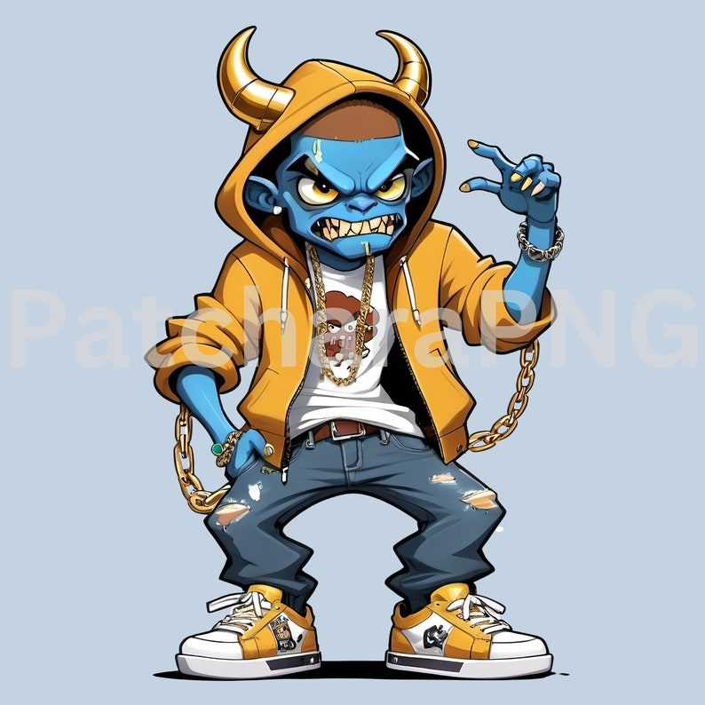 Monster Graffiti Art in Streetwear for Stylish Streetwear Enthusiasts ...