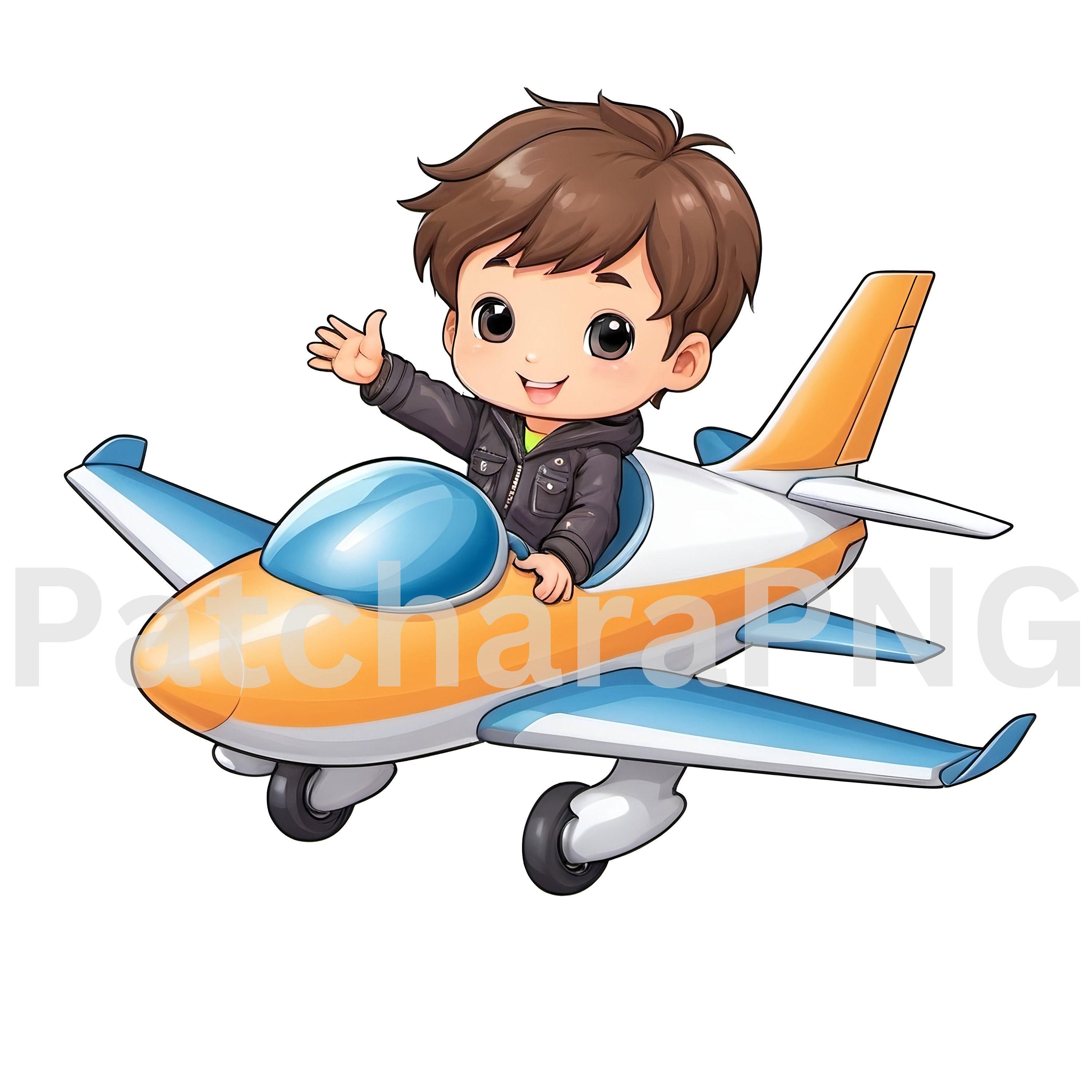Clipart Airplanes Pilots Air Transport Travel Aviator Party Pilot Boy ...