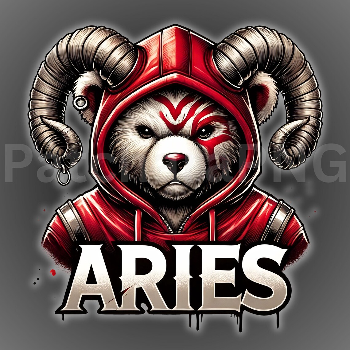 Zodiac Clipart Png,aries Zodiac PNG | Graffiti Ram Bear Astrology ...