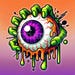 Melting Eyeball PNG | Psychedelic Dripping Eye Clipart | Trippy Horror ...