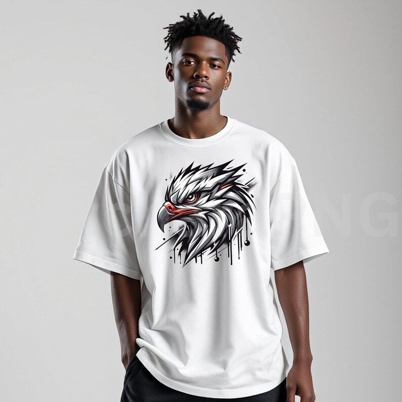 Graffiti Hawk PNG | Hawk Mascot Sublimation Design | Hawks Clipart for ...