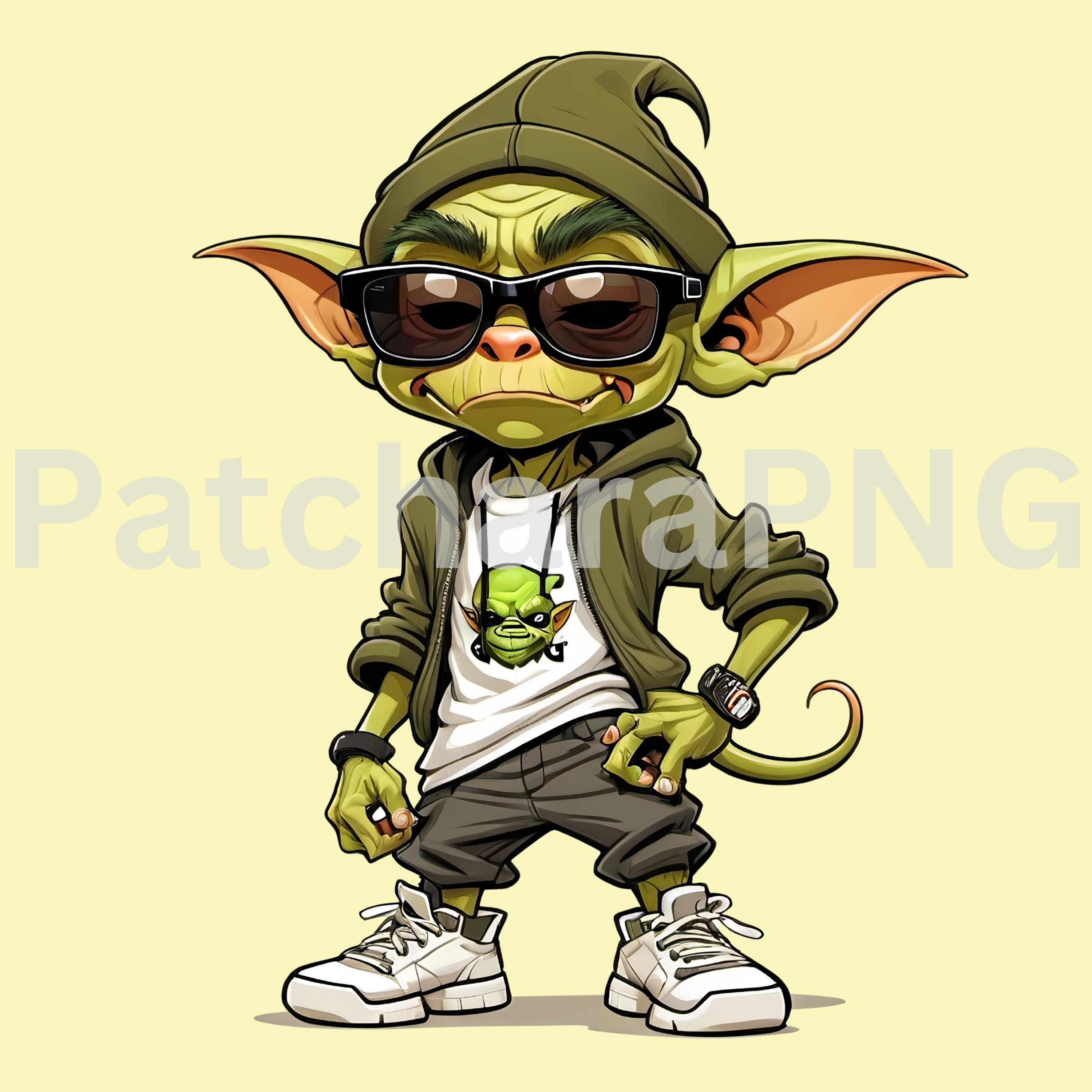 Hip-hop Goblin Graffiti Art | Cool Cartoon Goblin Character | Urban ...