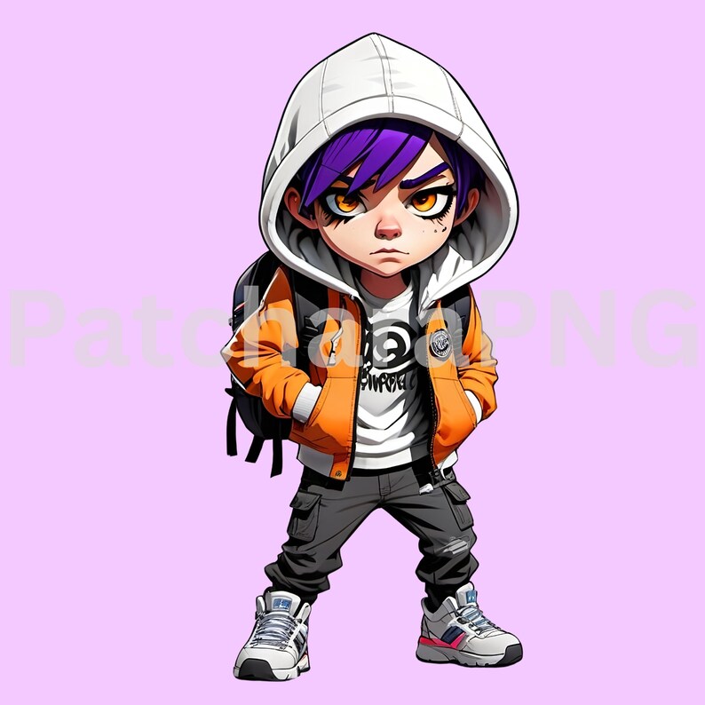Back to School Emo Boy Clipart Cute Alternative School Boy PNG Emo ...