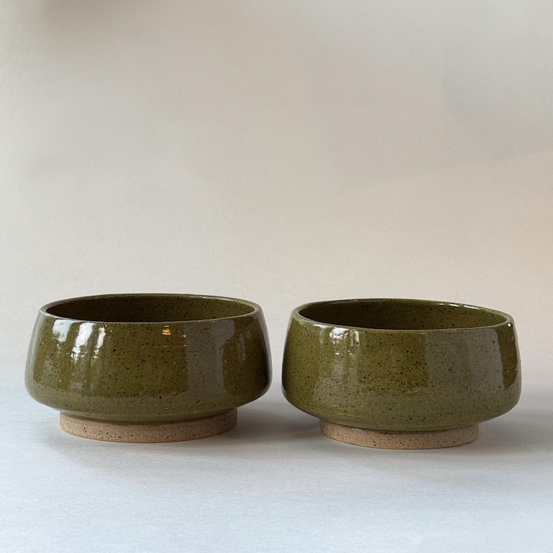 Ceramic Olive Bowls - Etsy