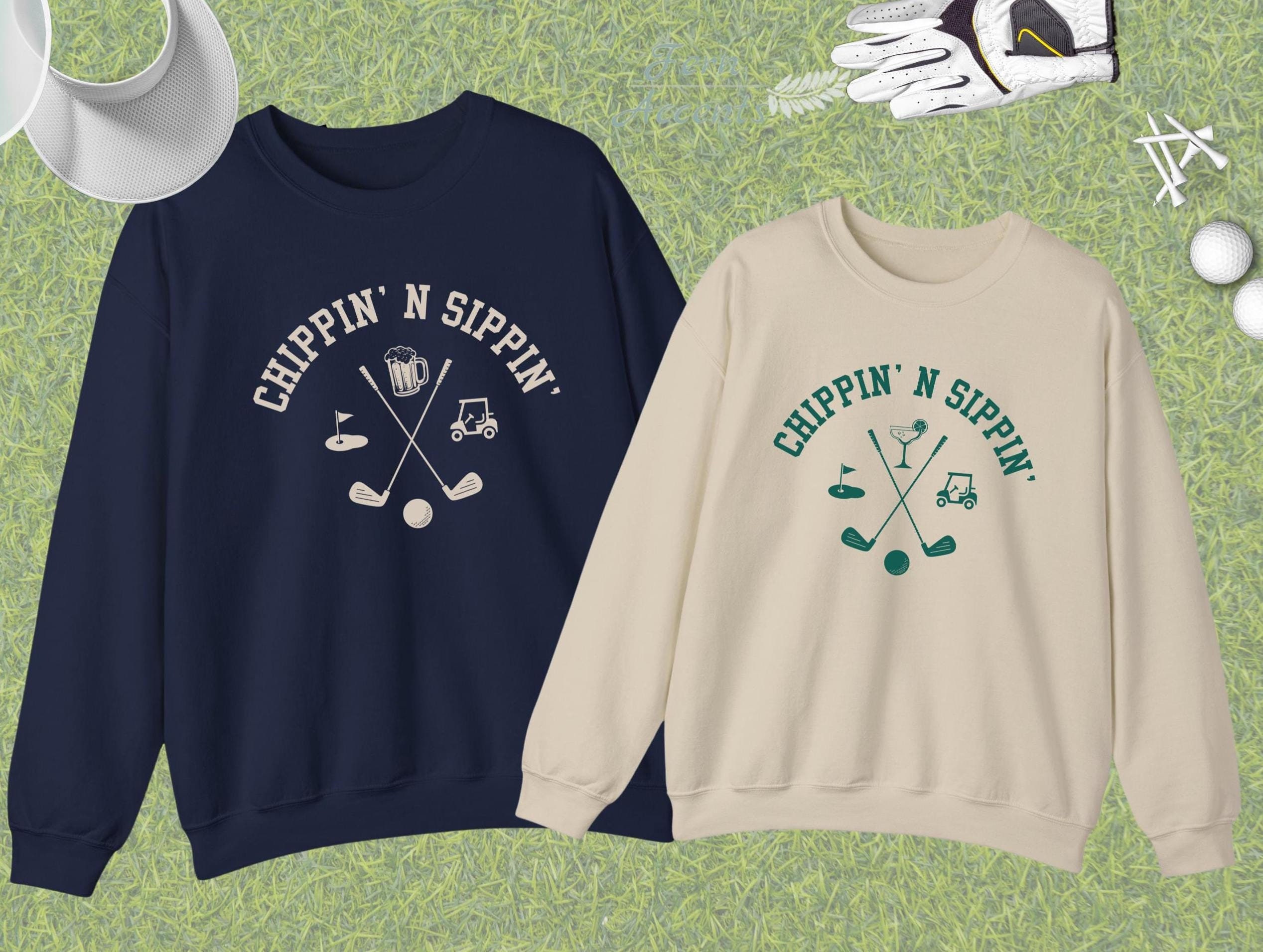 Matching Couple Shirts for Golfers, Golf Team Sweatshirts, Anniversary ...