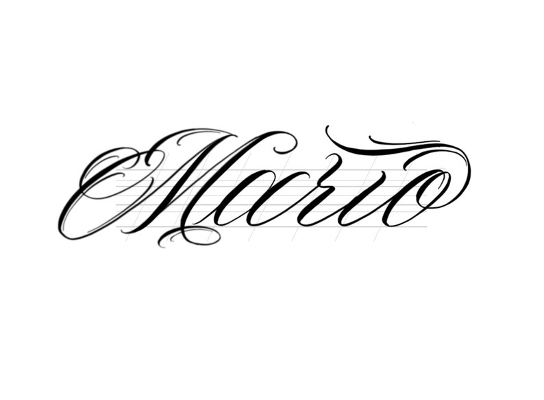 Custom Script, Chicano Style Script, Chicana, Streetwise, Kids Names ...