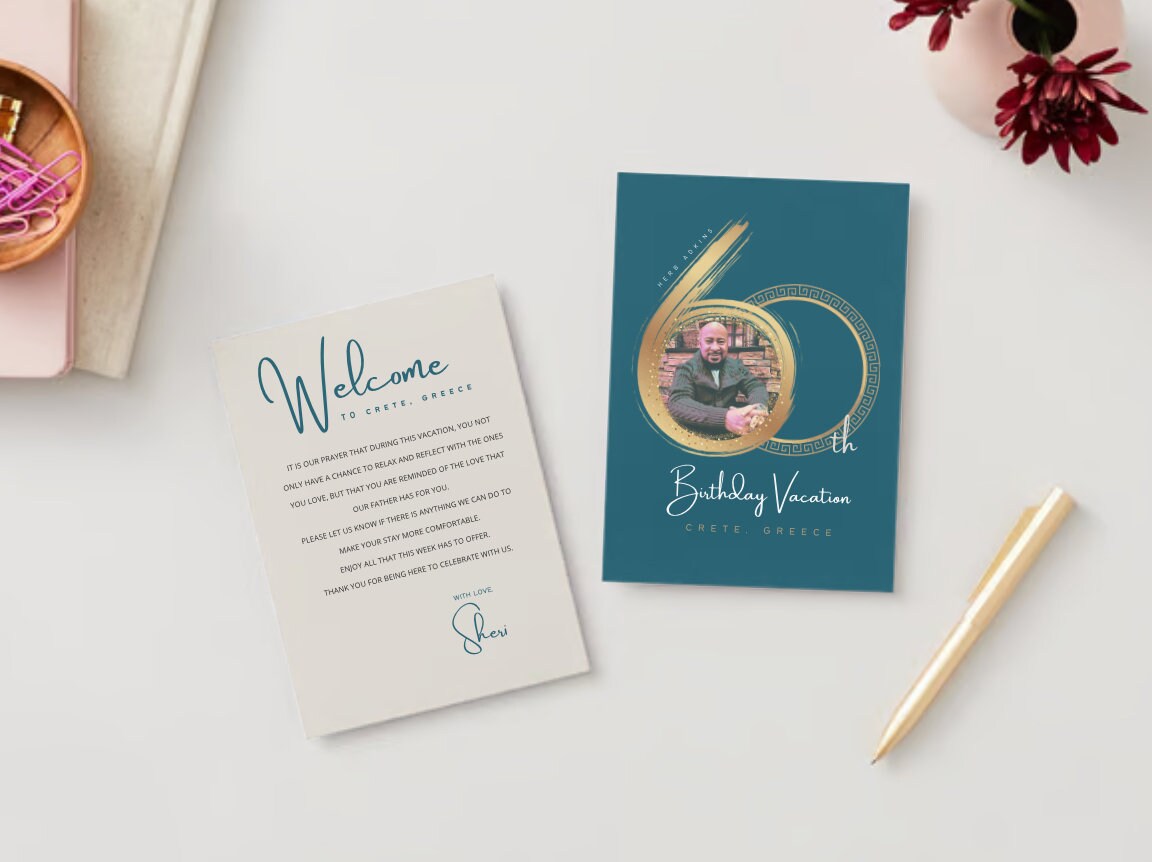 Welcome Letter - Destination Event (custom) - Etsy