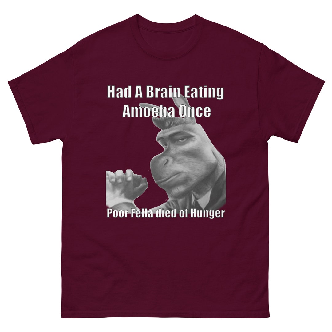 Brain Eating Amoeba T-shirt - Gag Gift - Etsy