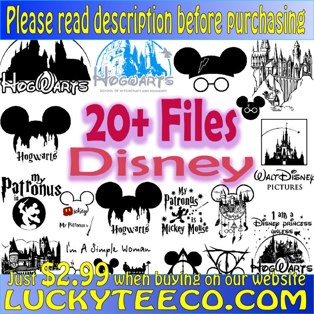17 Disney Harry Potter Bundle Svg, Disney Svg, Harry Potter Mickey ...