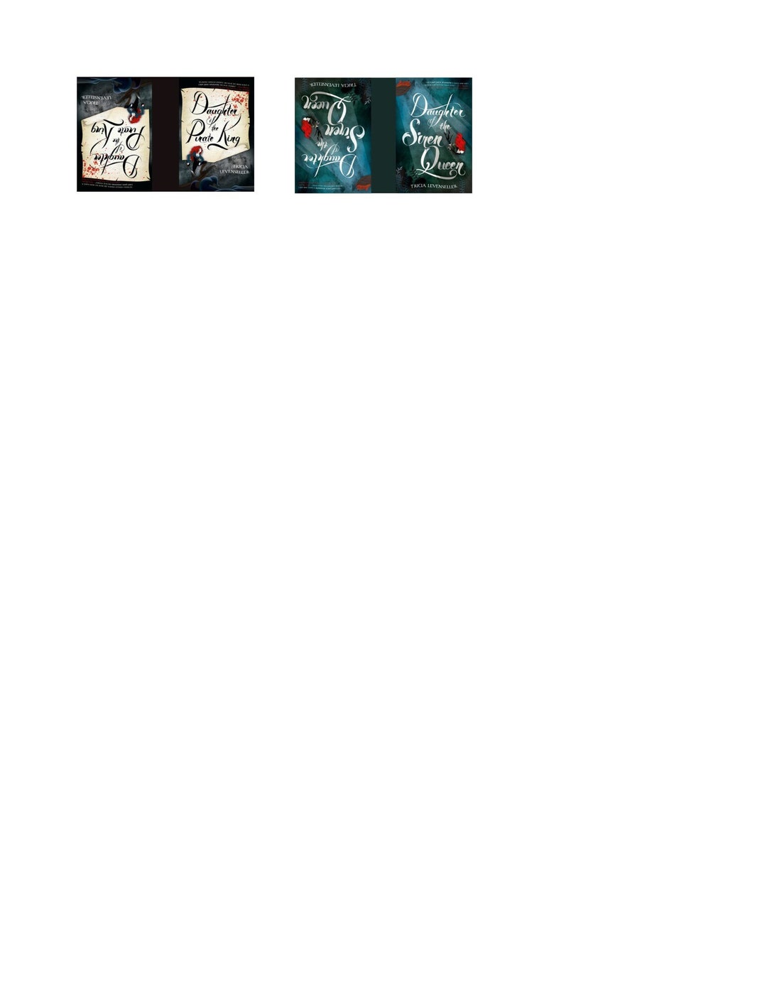 Daughter of the Pirate King Mini Book Cover Template - Etsy