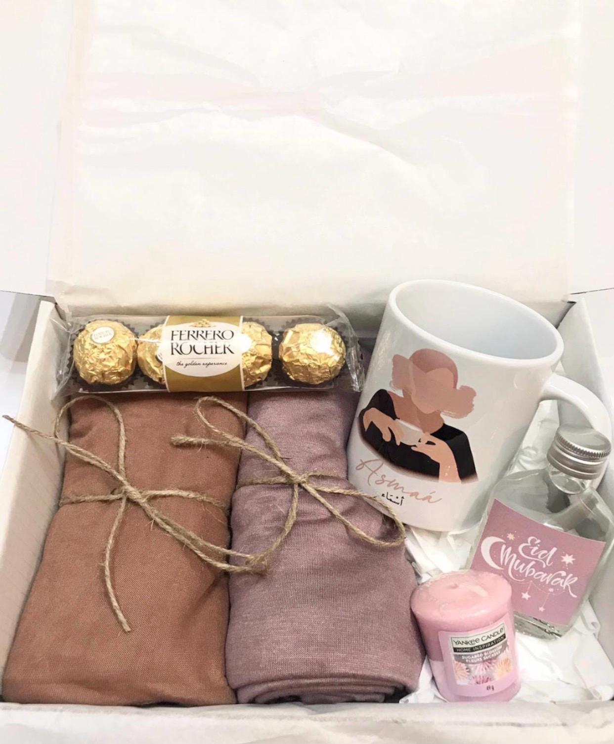 Luxury Hijab Hamper Islamic Mum Daughter Sister Friend Eid Wife Gift ...