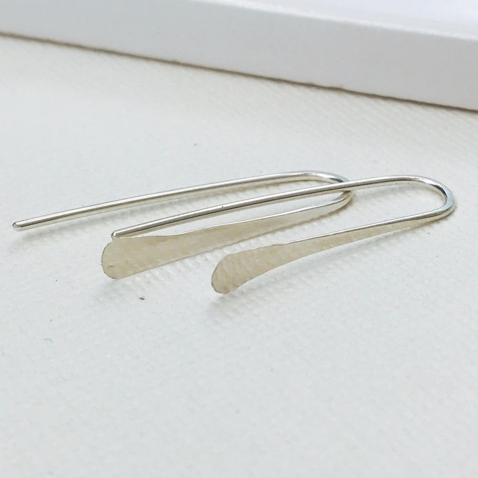 Small Threader Earrings. Dainty Earrings. Gold Threaders. Gold | Etsy