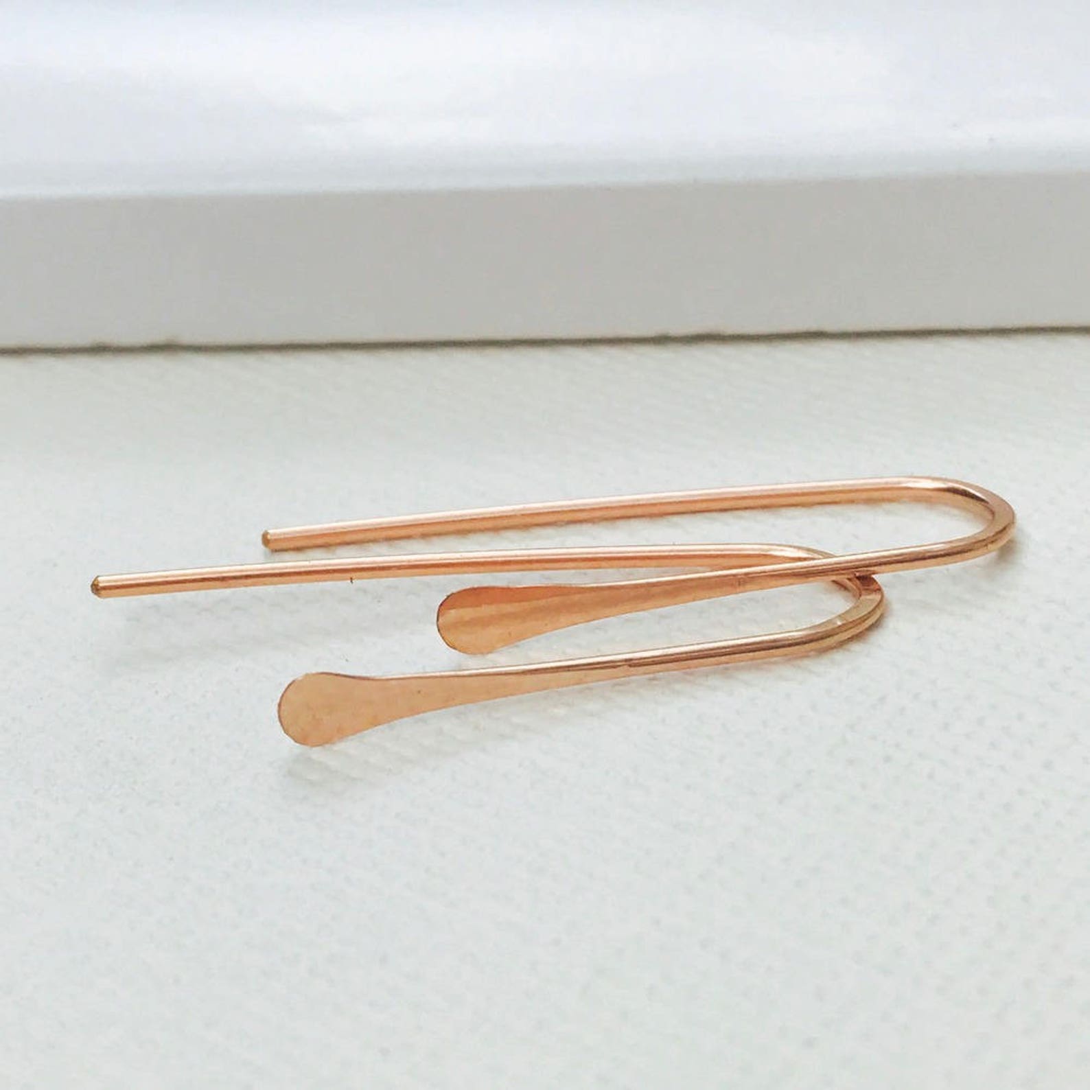 Small Threader Earrings. Dainty Earrings. Gold Threaders. Gold | Etsy