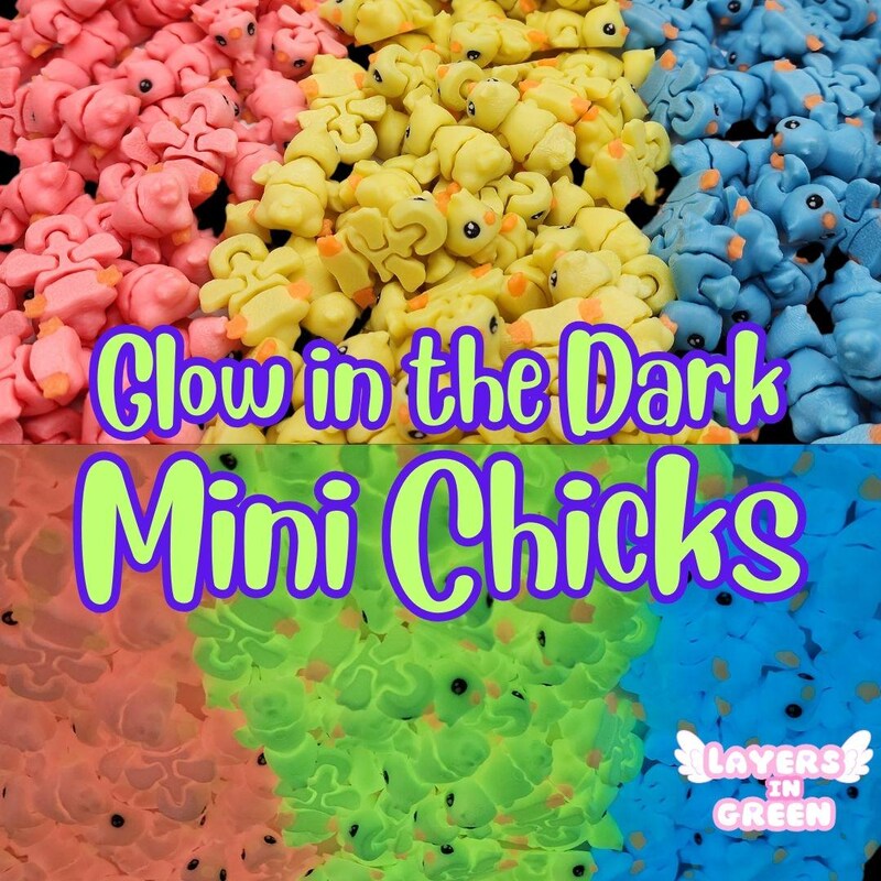 3d Printed Chicken Mini - Etsy