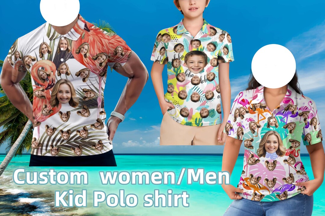 Custom Polo Shirt for Men Women Kids,custom Interesting Polo Shirt ...