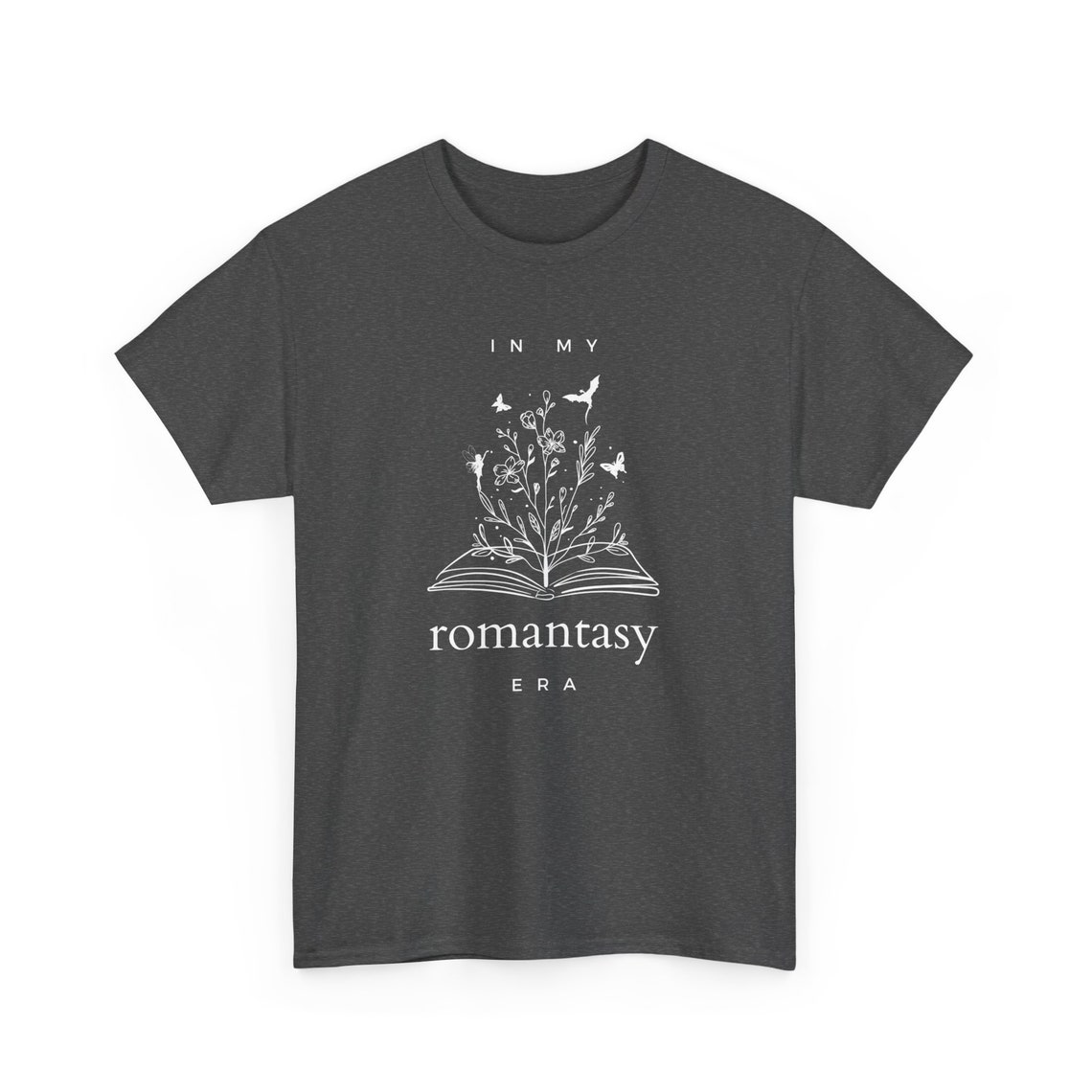 In My Romantasy Era Cotton T-shirt Gift for Book Lover ACOTAR Tee ...