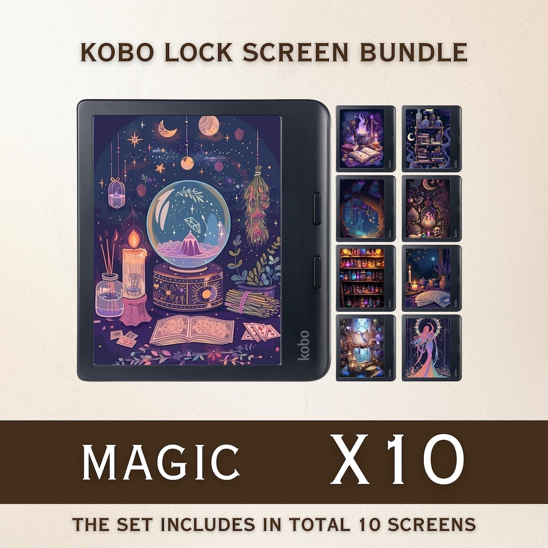 Kobo Screensavers | 10 Magical Wallpapers Sleep Screens for Kobo Libra ...