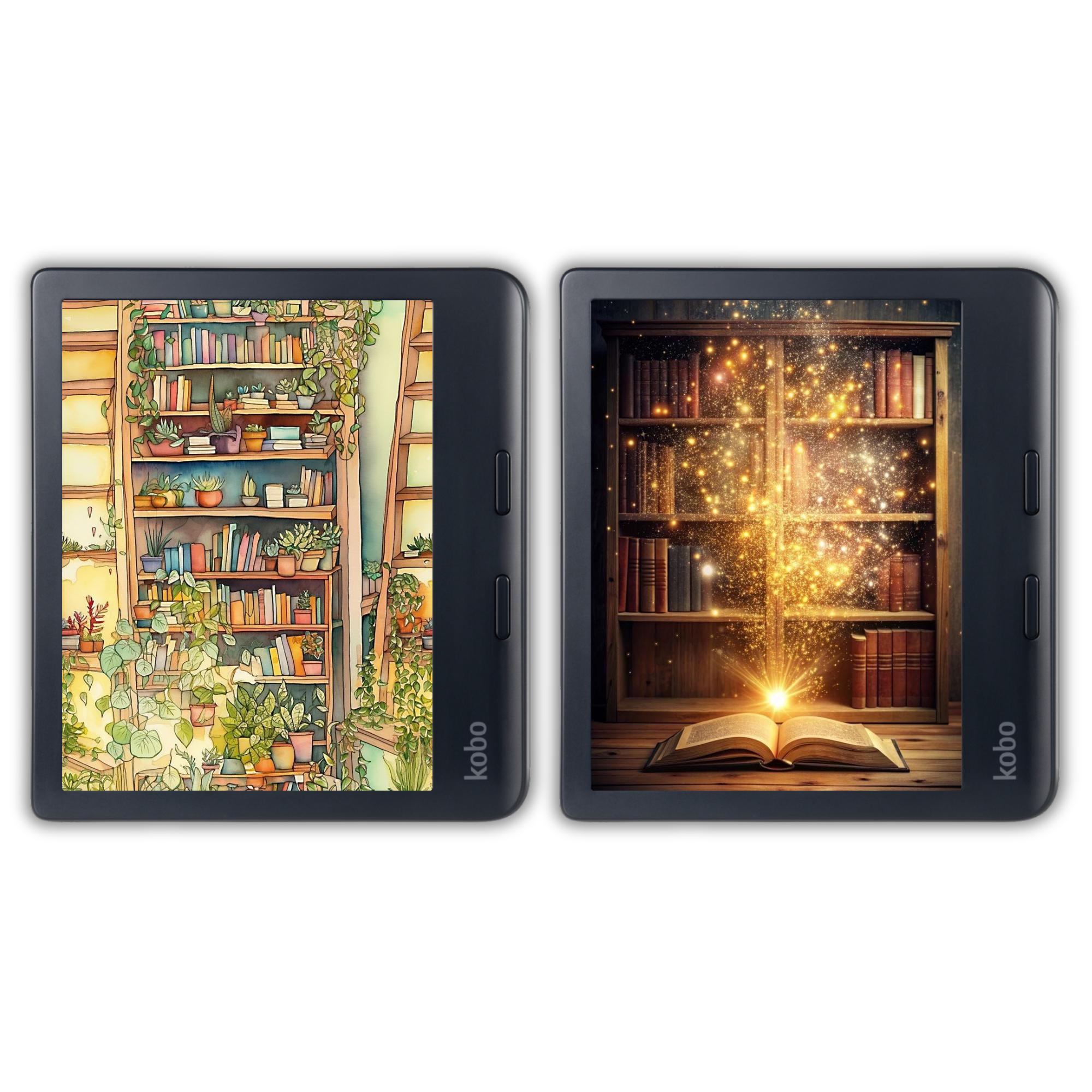 Kobo Screensavers | 10 Magical Library Sleep Screens for Kobo Libra ...