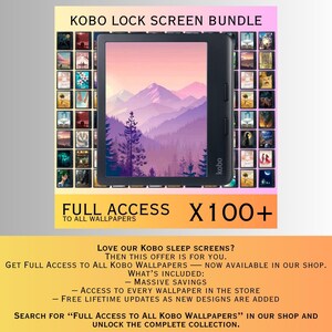 Kobo Screensavers | 10 Magical Night Sleep Screens for Kobo Libra ...