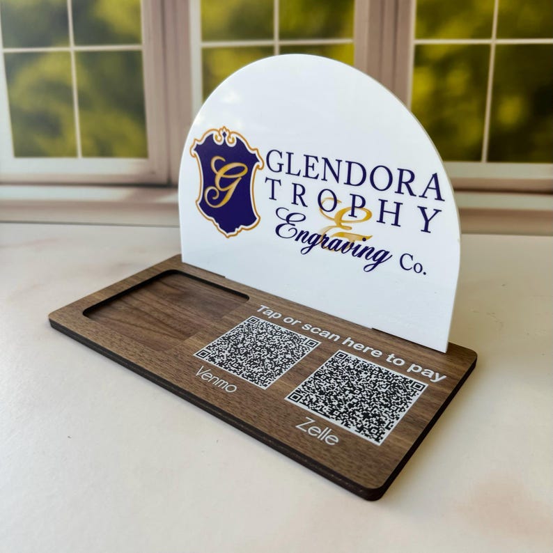 Payment QR Code Sign With Square Reader, Scan to Pay Sign, Square ...