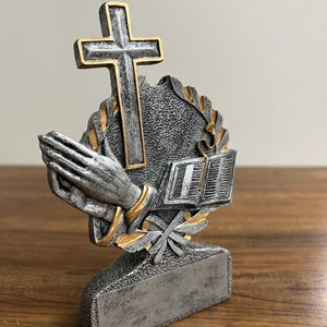 Church Volunteer Trophy, Bible Study, Pastor, Personalized Trophy ...