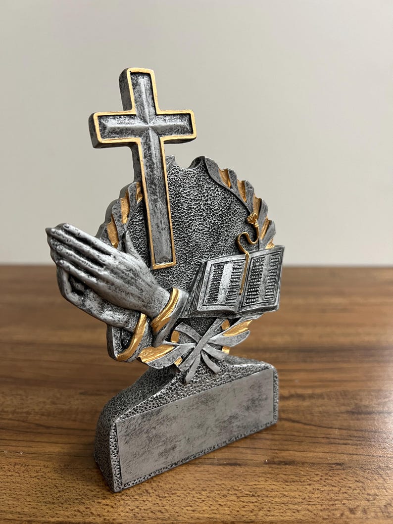 Church Volunteer Trophy, Bible Study, Pastor, Personalized Trophy ...