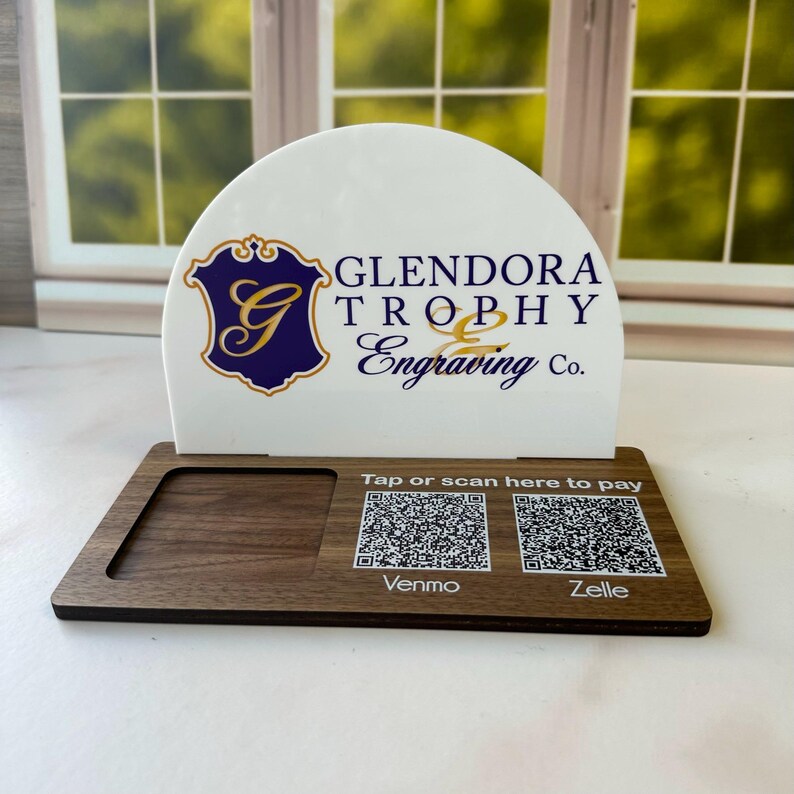 Payment QR Code Sign With Square Reader, Scan to Pay Sign, Square ...