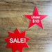 Custom Shape SALE Sign – Perfect for Business, Garage Sale, Storefront ...