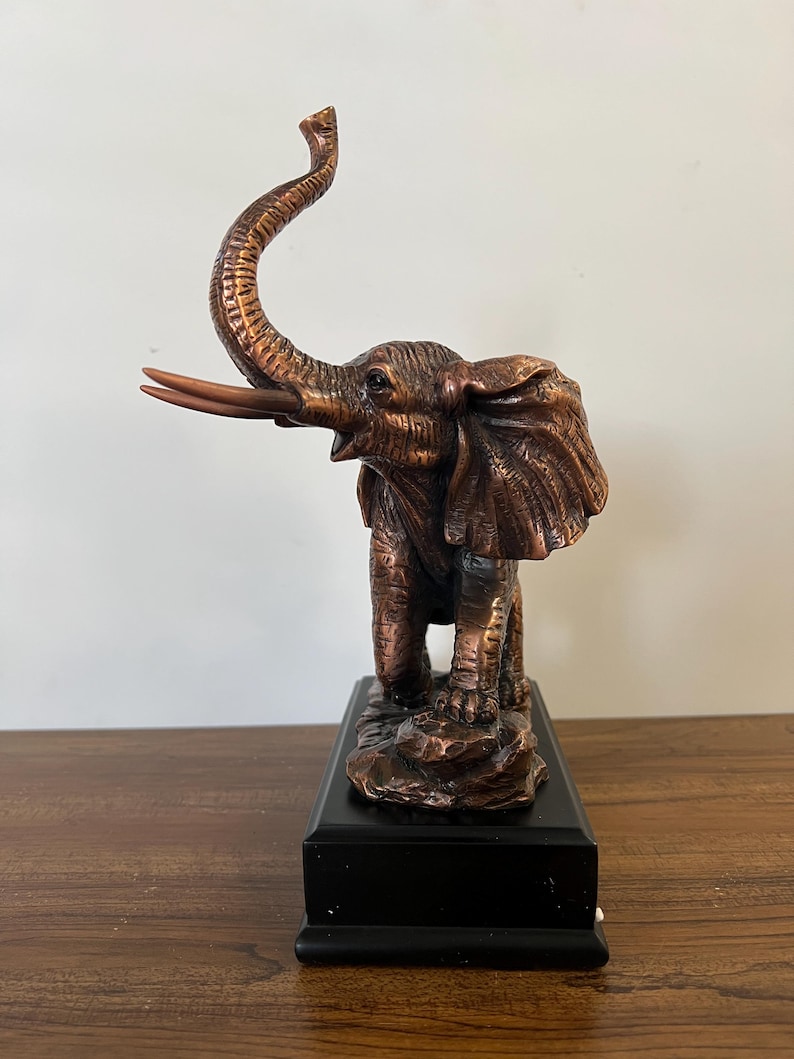 Large Elephant Trophy With Custom Engraving – Executive Award, Elegant ...