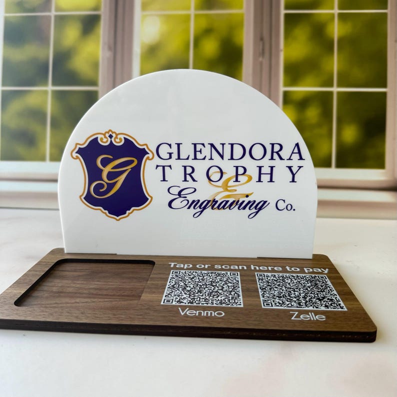 Payment QR Code Sign With Square Reader, Scan to Pay Sign, Square ...