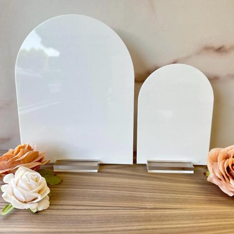 Acrylic Table Sign - Etsy