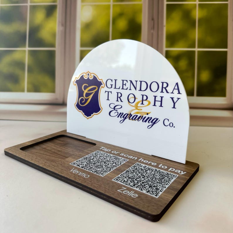 Payment QR Code Sign With Square Reader, Scan to Pay Sign, Square ...