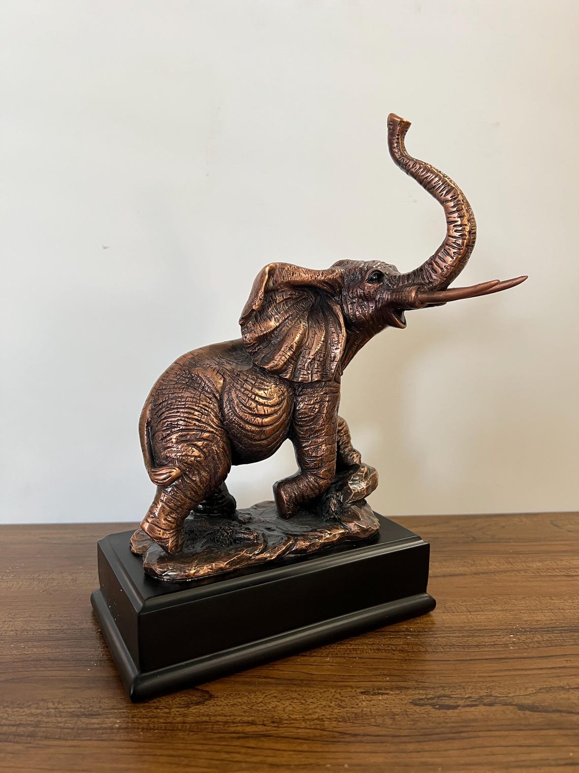 Large Elephant Trophy With Custom Engraving Executive Award, Elegant ...