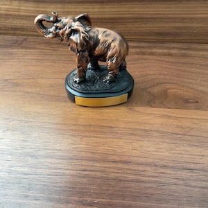 Large Elephant Trophy With Custom Engraving – Executive Award, Elegant ...