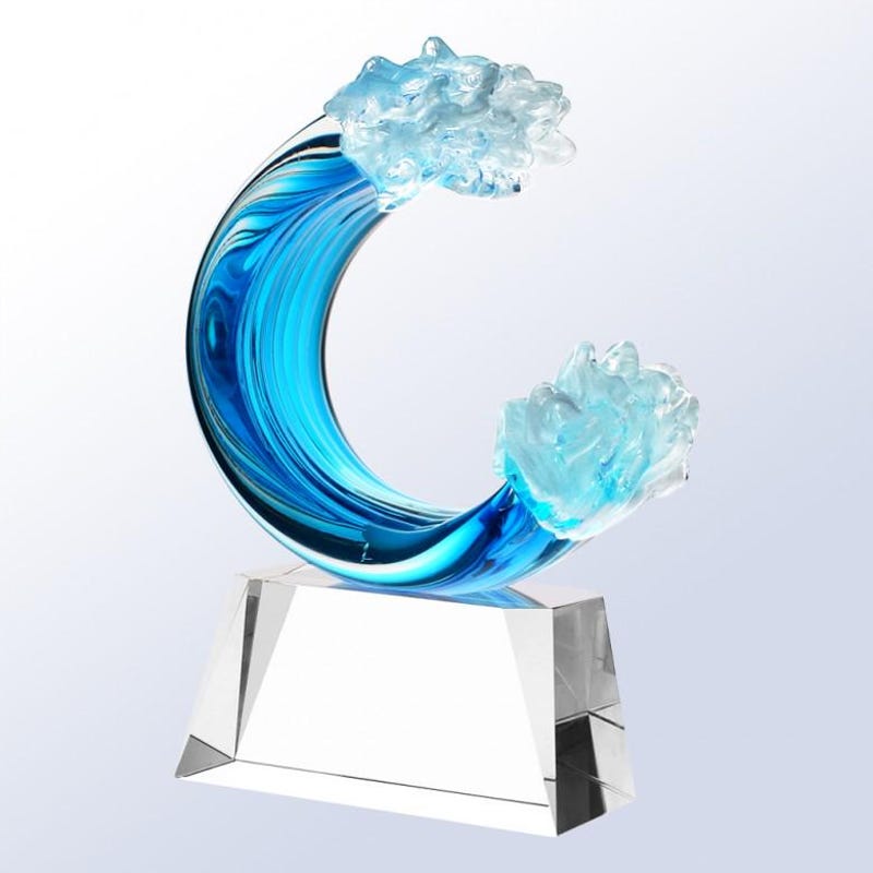 Wave Trophy - Etsy