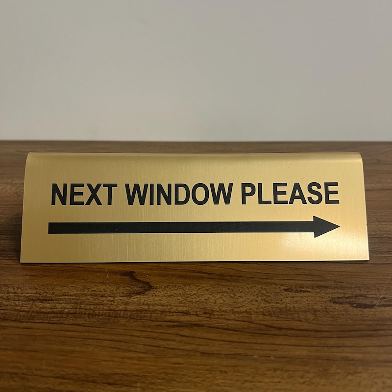 Next Window Please Sign - Etsy