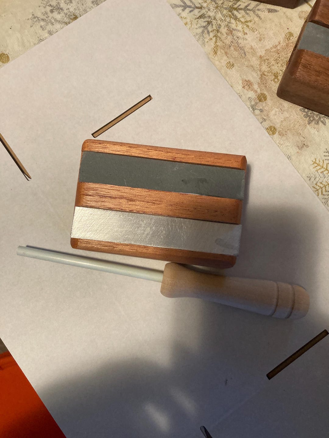 Wilson Game Calls Mahogany Double Trough Call Aluminum and Slate ...