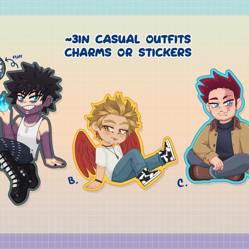 Mha Stickers - Etsy