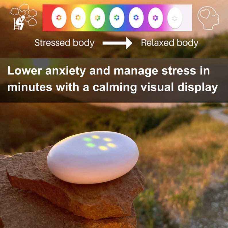 Calmstone: Biofeedback Meditation Device for Stress & Anxiety Relief - Etsy