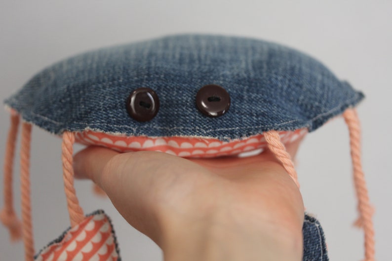 Upcycled Denim - Variety - Plush Crab - Shelf Decor - Etsy